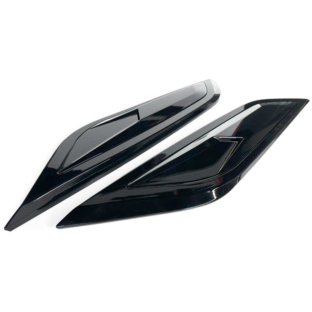 Hawke Gloss Black Bonnet Vent Ultimate Styling Fits Defender 90,110,13 ...